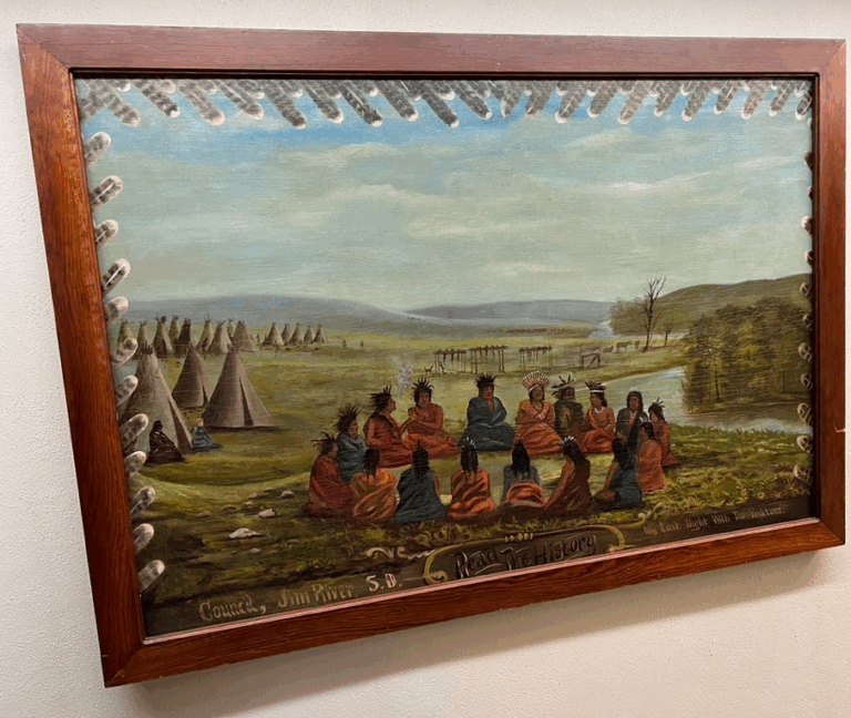 Newly Restored Paintings Of Abbie Gardner’s Story About To Go Back On ...