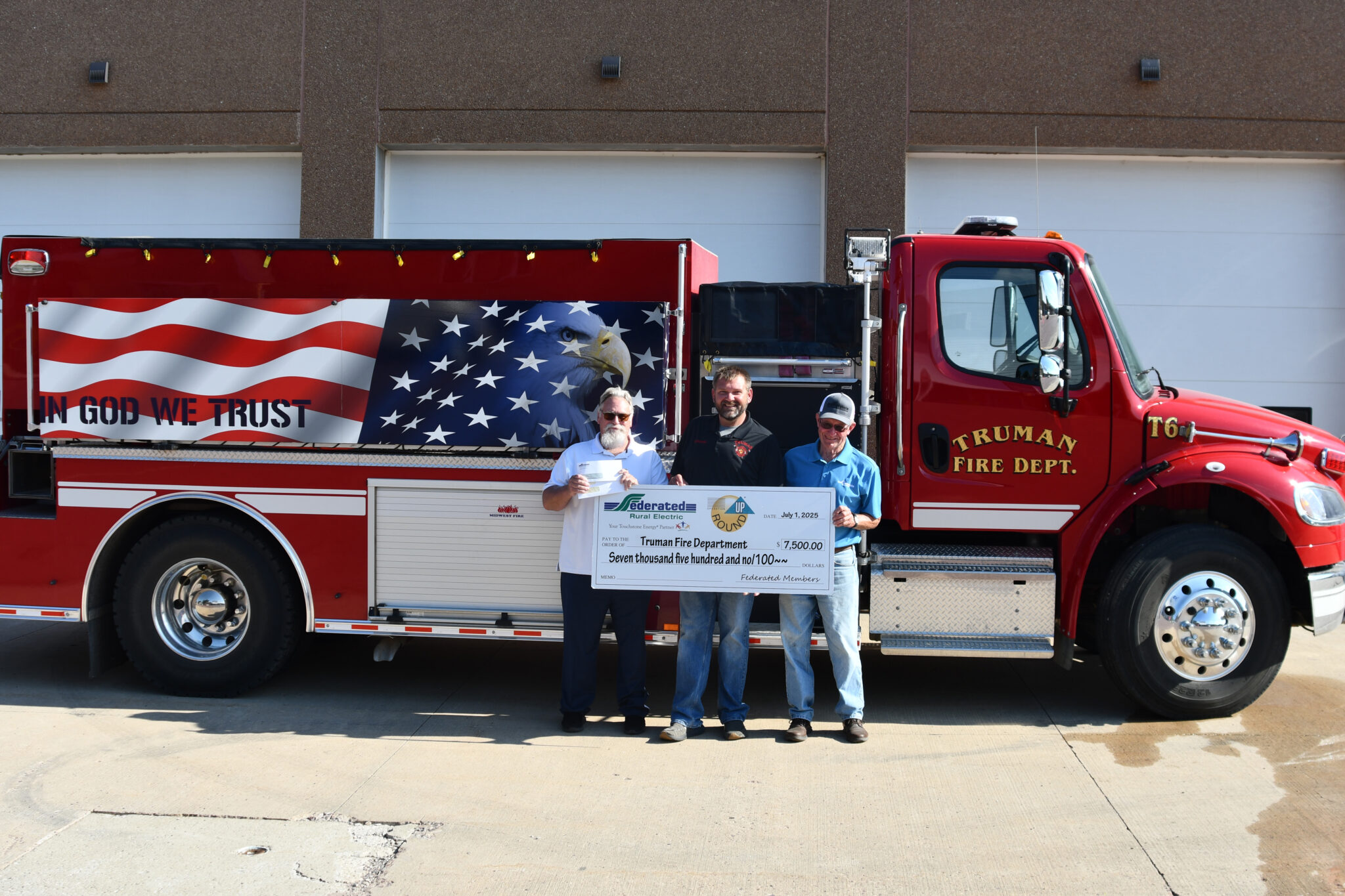 Federated Rural Electric Donates $22,500 To Three Fire Departments ...