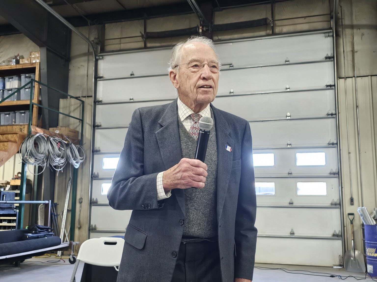 U.S. Senator Chuck Grassley Makes A Stop In Milford – Explore Okoboji